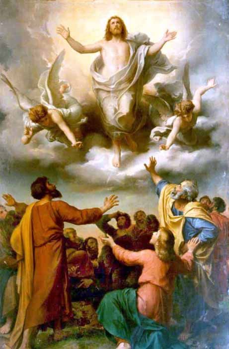 JESÚS ASCIENDE AL CIELO